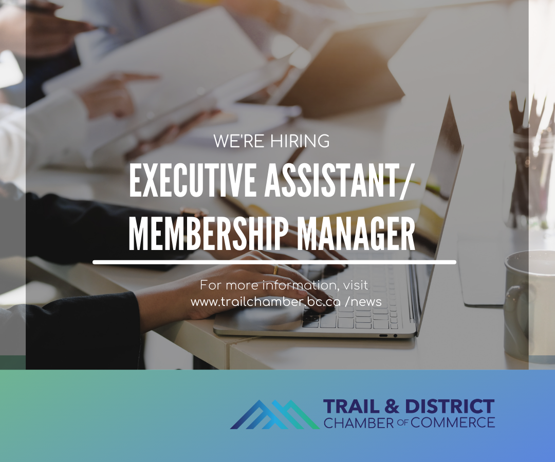 We're Hiring - Executive Assistant/Membership Manager - Trail and ...